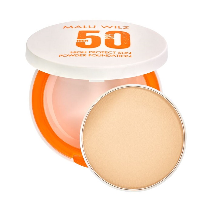 Malu Wilz High Protection Refill Sun Powder Foundation SPF 50 Light ...